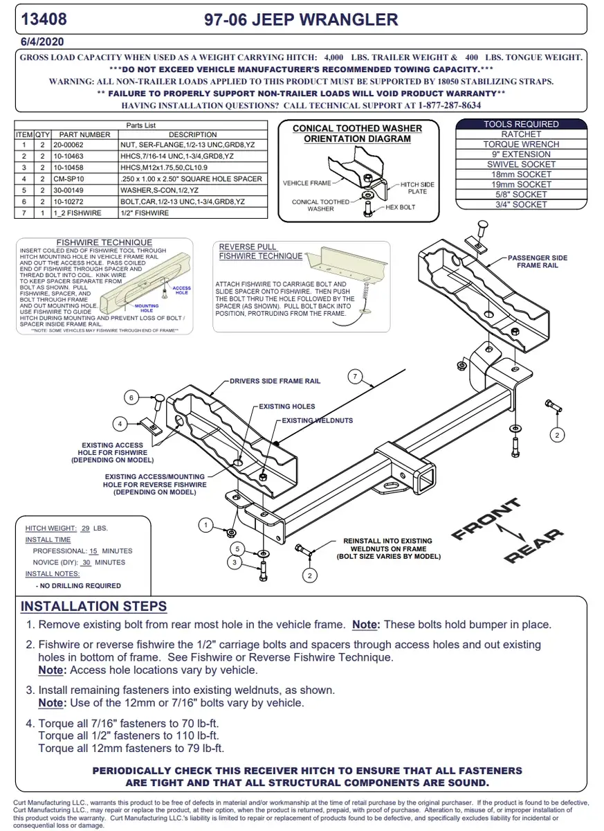 Jeep Wrangler JL Tow Hitch Install Easy Steps For Reliable Towing Setup