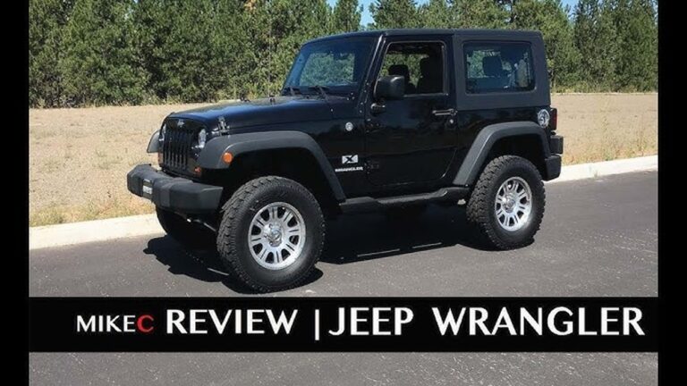 2007 Jeep Wrangler X 2 Door: Ultimate Buyer's Guide