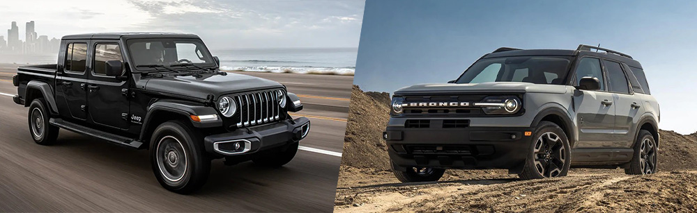 Jeep Gladiator Vs Ford Bronco