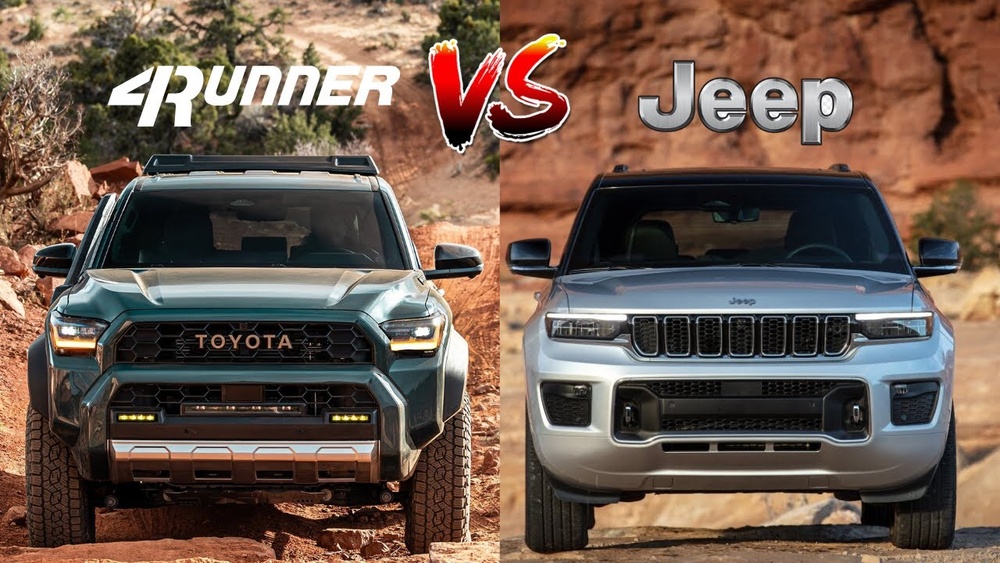 2025 Jeep Grand Cherokee Vs 2025 Toyota 4RUNNER