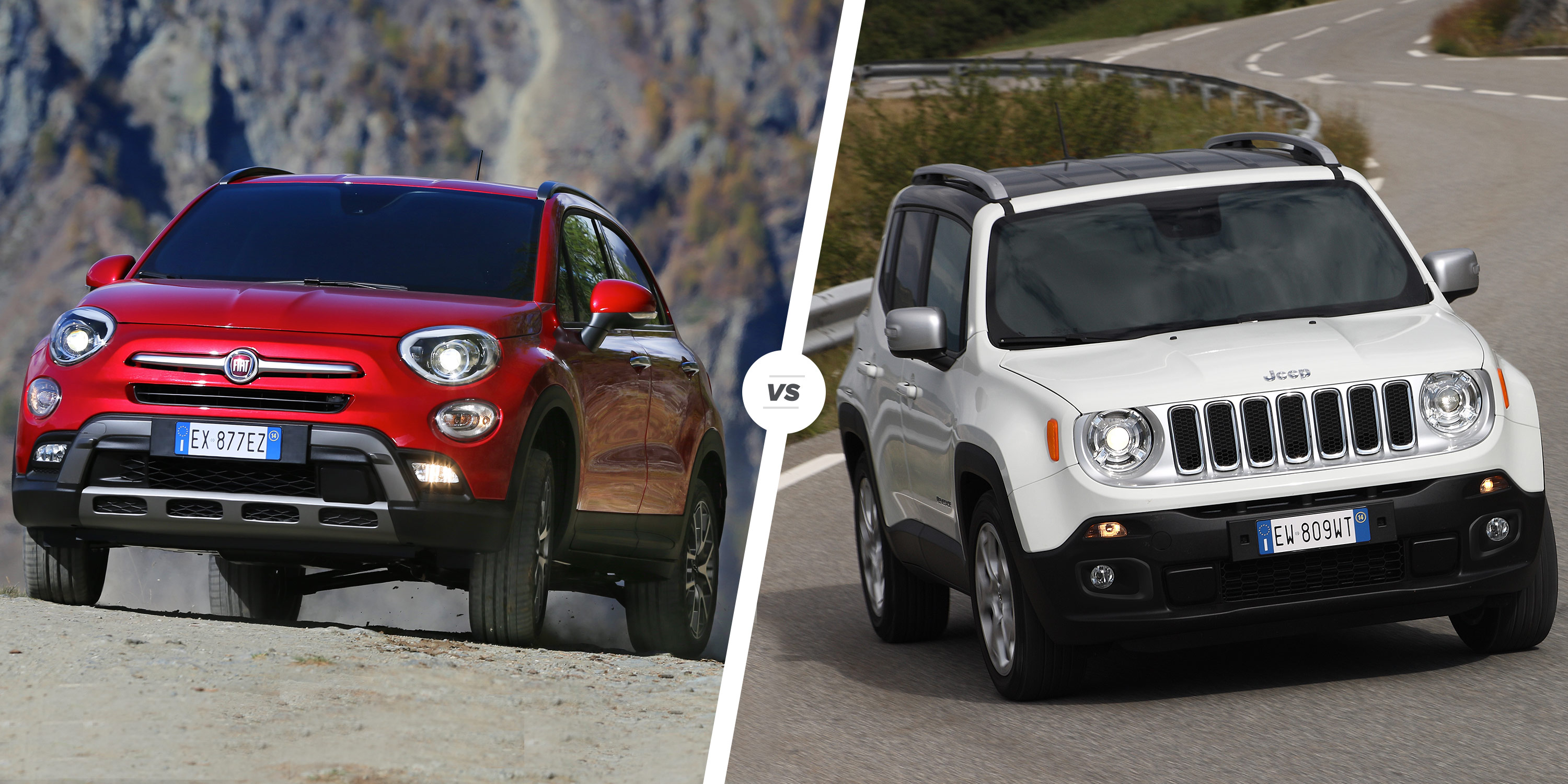 Jeep Renegade Vs Fiat 500X