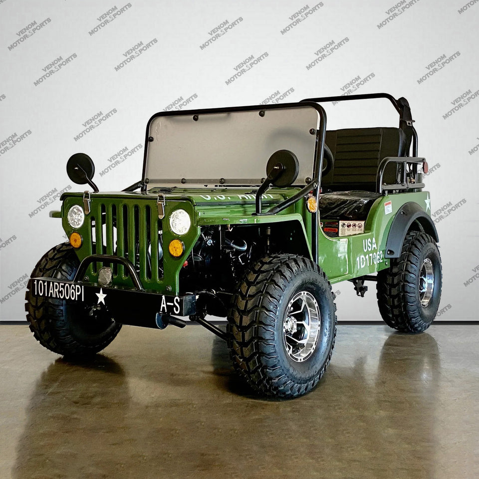 How Fast Does A 125CC Mini Jeep Go