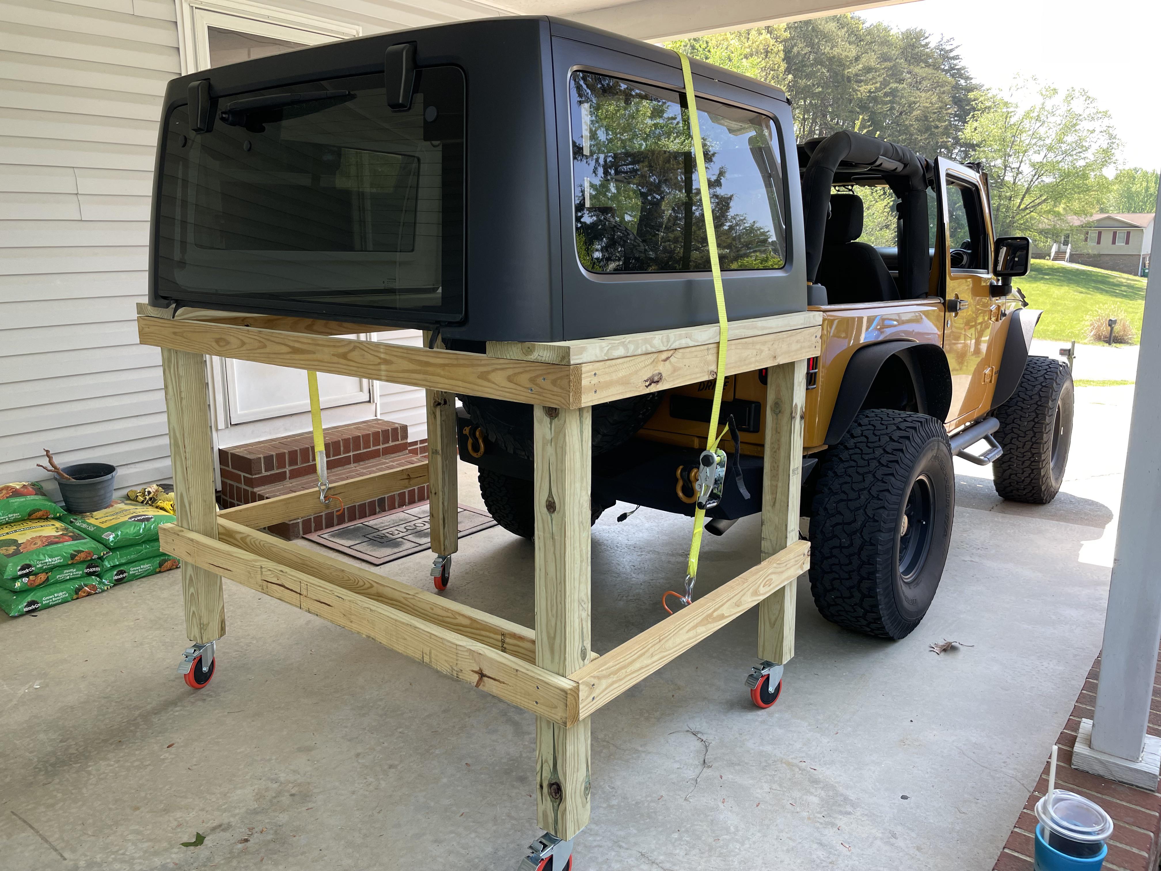 Where To Store Jeep Wrangler Hard Top