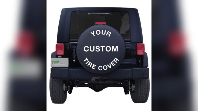 Custom Jeep Spare Tire Covers: Upgrade Your Ride in Style