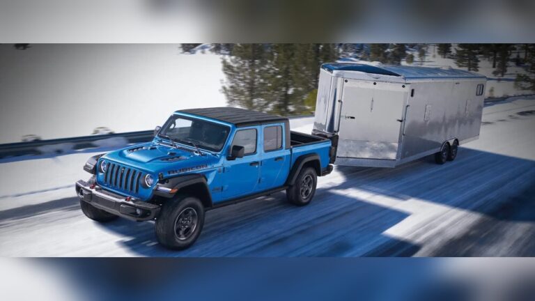 How Much Can A 2022 Jeep Gladiator Tow