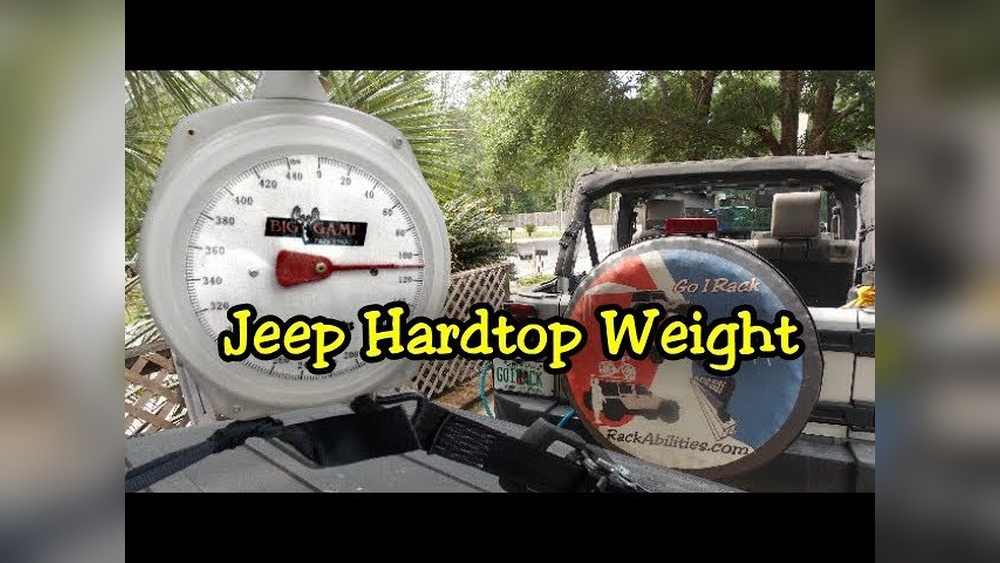 How Much Does A Jeep Hard Top Weigh: Essential Guide
