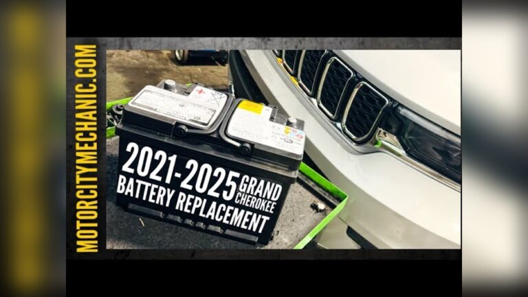 How To Change Battery On 2021 Jeep Grand Cherokee Easily