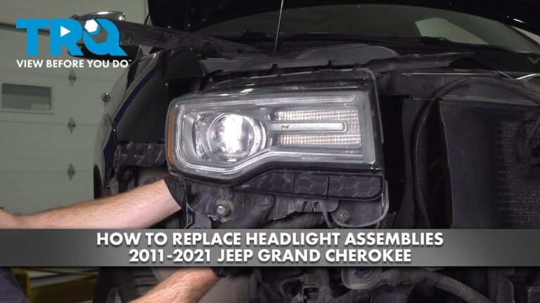 How To Change Headlight 2016 Jeep Grand Cherokee: Quick Guide