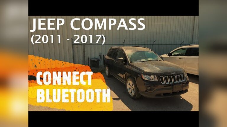 How To Connect Bluetooth In Jeep Compass: Quick & Easy Guide