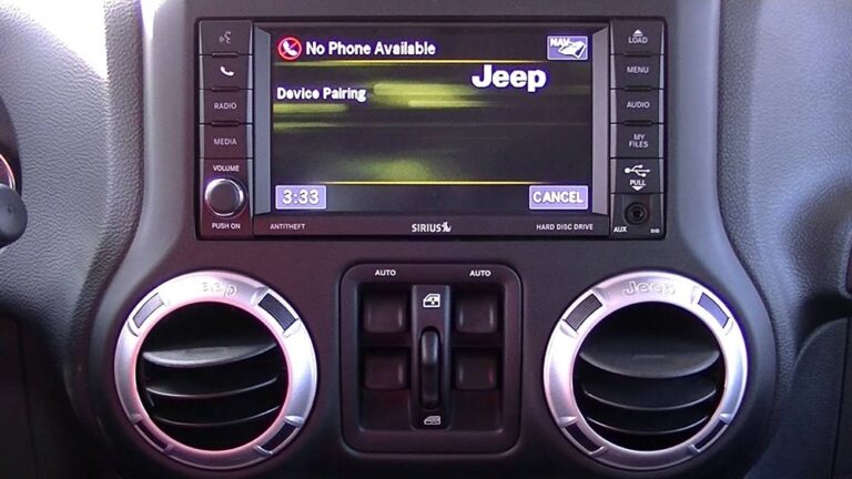 How To Connect To Uconnect Jeep: Step-by-Step Guide