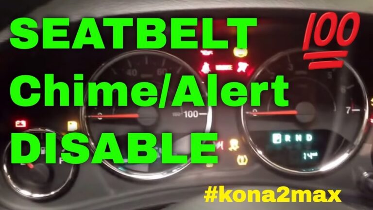 How To Disable Jeep Wrangler Seat Belt Alarm: Easy Guide