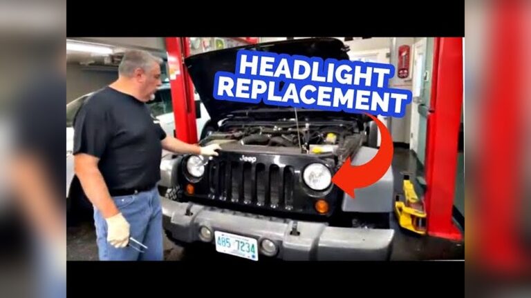 How To Install Headlights On Jeep Wrangler: Step-by-Step Guide