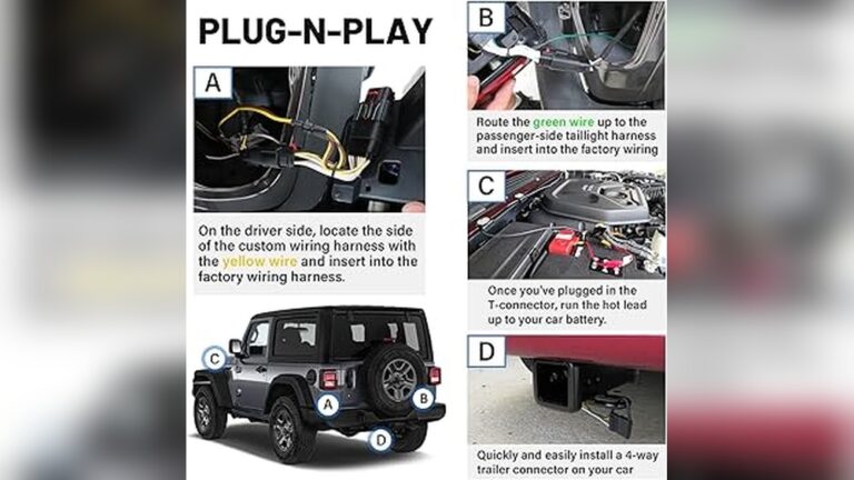 How To Install Trailer Wiring Harness Jeep Wrangler: Step-by-Step Guide