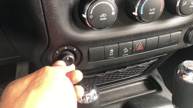 How To Move Mirrors On Jeep Wrangler: Step-by-Step Guide