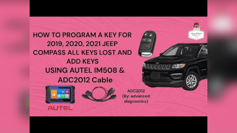 How To Program Jeep Compass Key: Step-by-Step Guide