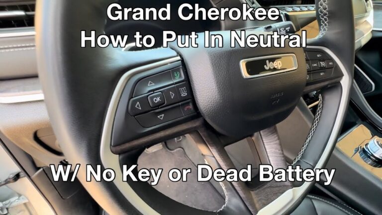 How To Put A Jeep In Neutral: Step-by-Step Guide