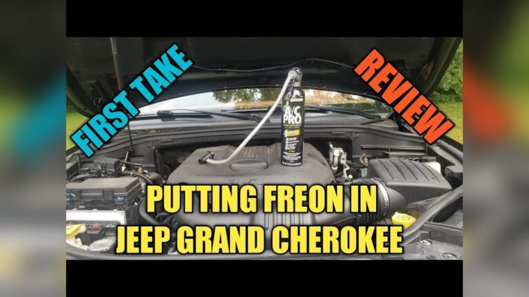 How To Put Freon In A Jeep Cherokee: Easy DIY Guide