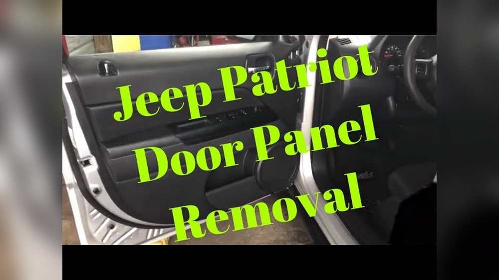 How To Remove Jeep Patriot Door Panel: Step-by-Step Guide