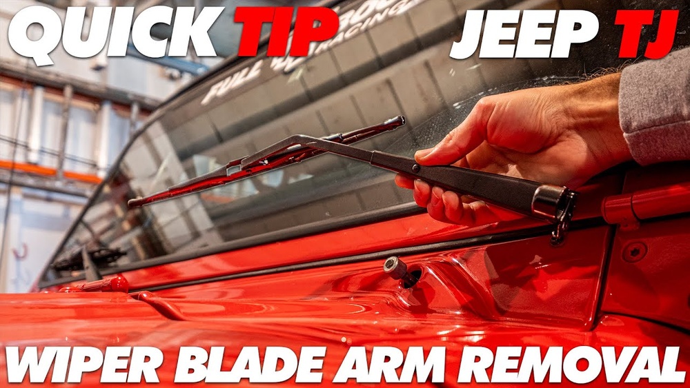 How To Remove Jeep Wrangler Rear Wiper Arm Easily and Safely