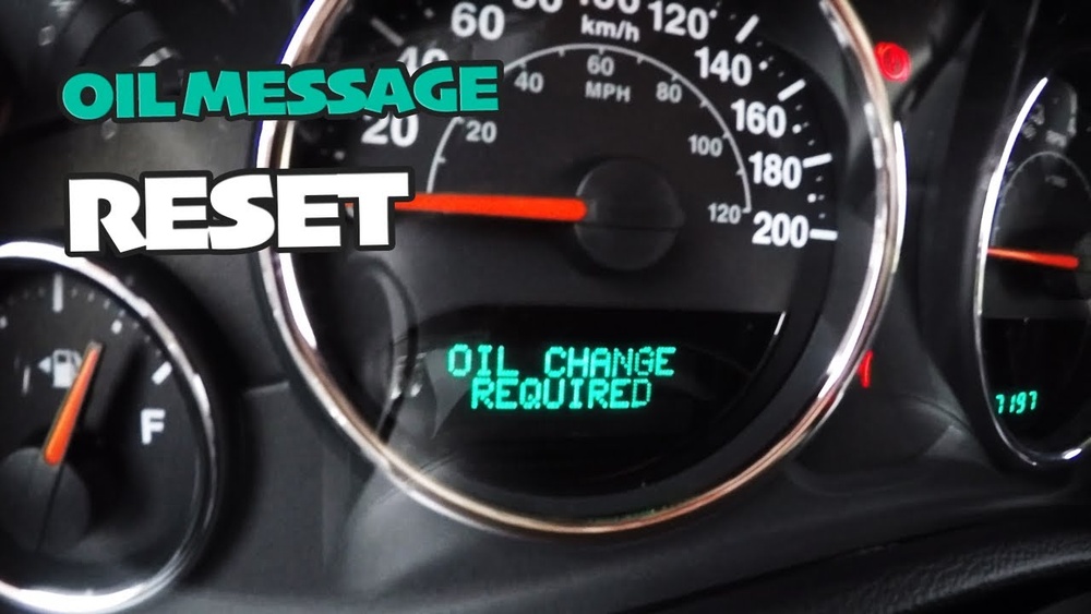 How To Remove Oil Change Required On Jeep: Quick Reset Guide
