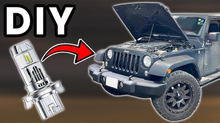 How To Replace Jeep Headlight Bulb: Step-by-Step Guide