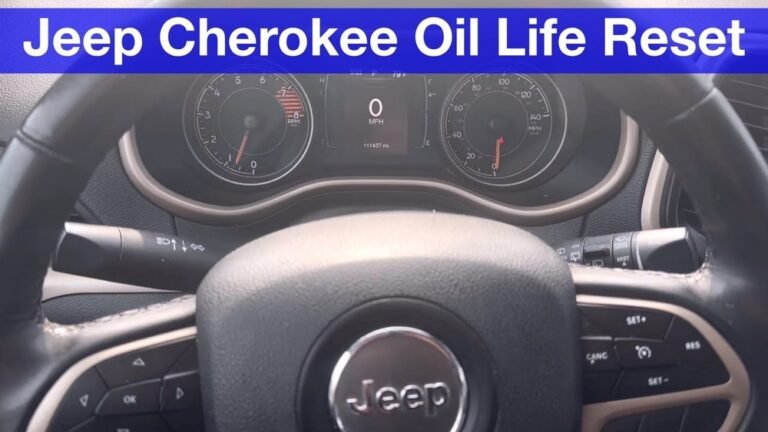 How To Reset Oil Light On 2017 Jeep Compass: Quick Guide