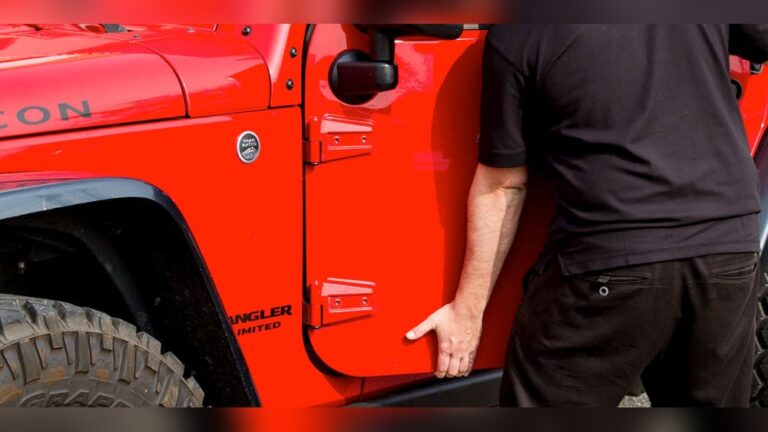 How To Unhook Jeep Door: Easy Steps for Quick Removal