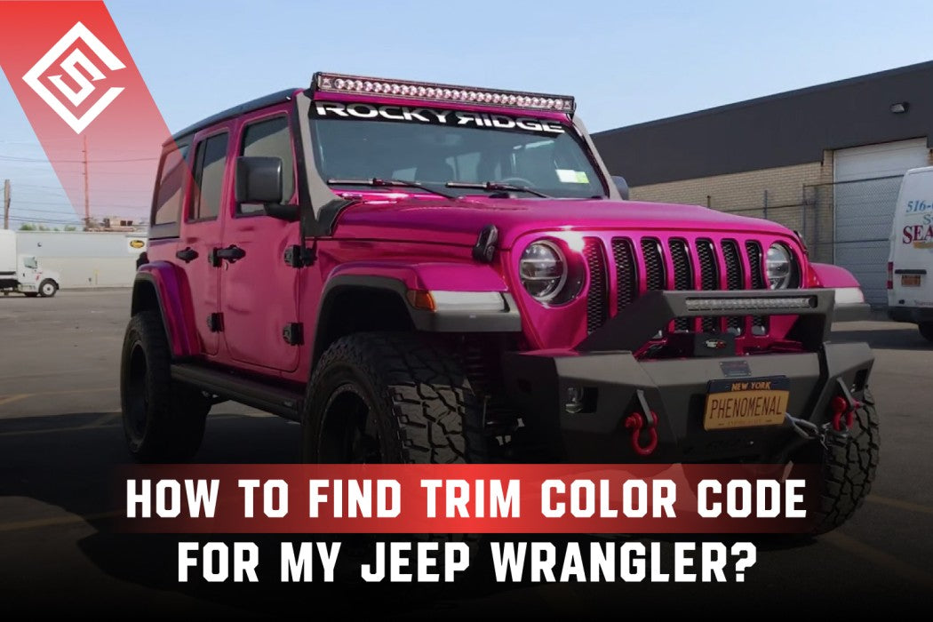What Color Is My Jeep Wrangler