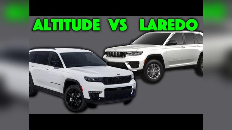 Jeep Grand Cherokee Laredo Vs Altitude