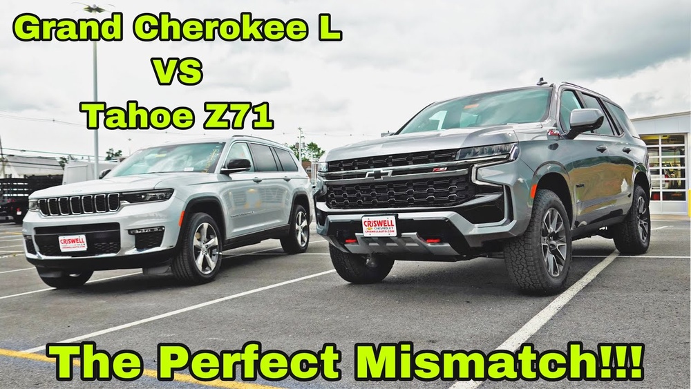 Jeep Grand Cherokee Vs Chevrolet Tahoe
