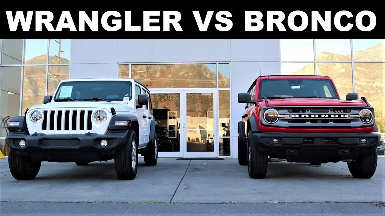 Jeep Wrangler Vs Ford Bronco Sport