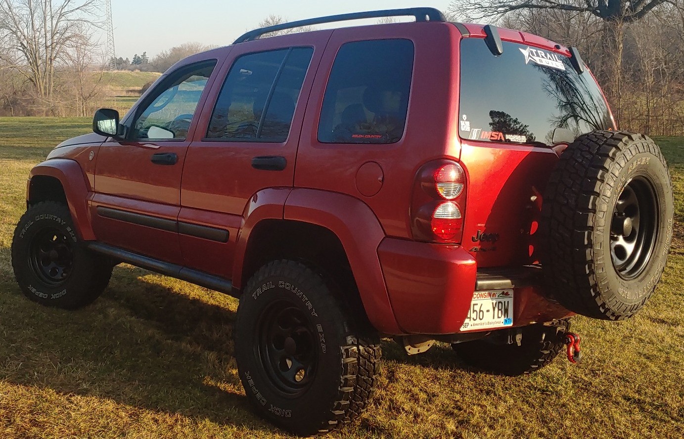 What Size Tires Go On A Jeep Liberty