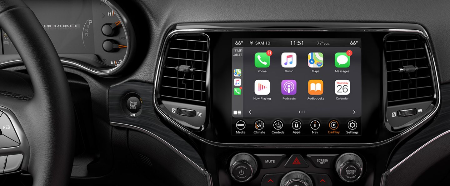 Does The 2021 Jeep Cherokee Have Apple Carplay