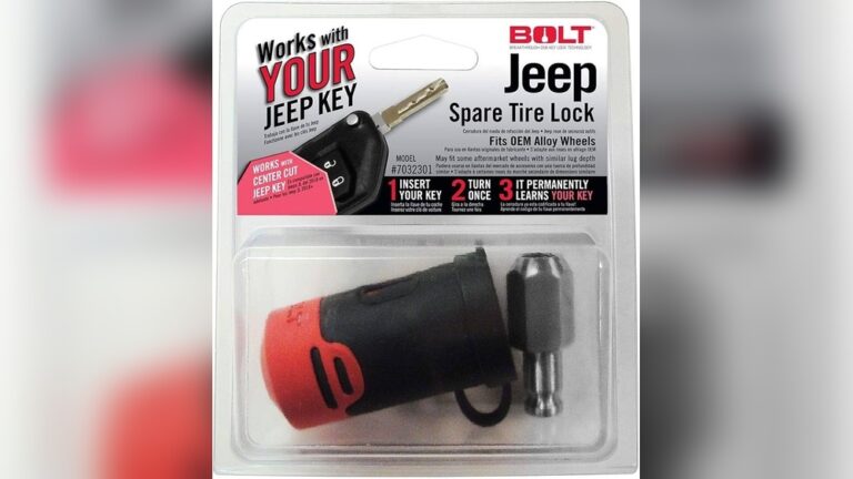 Spare Tire Lock For Jeep Wrangler: Ultimate Security Guide