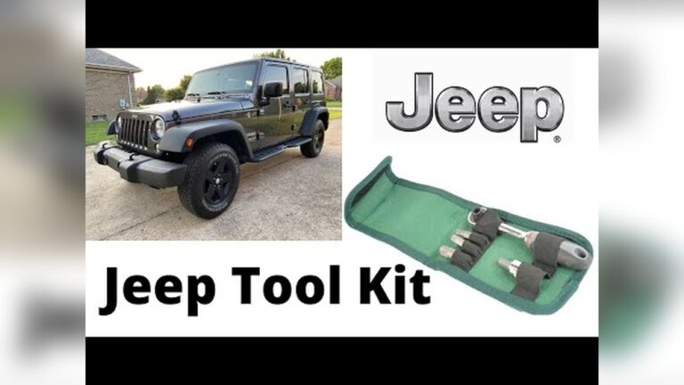 Where Is The Jeep Wrangler Tool Kit Located