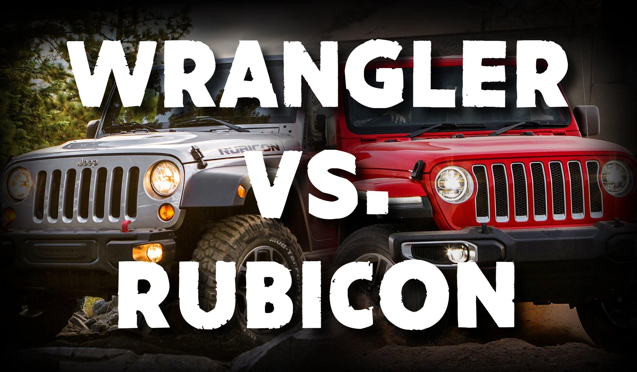 Jeep Unlimited Vs Jeep Wrangler